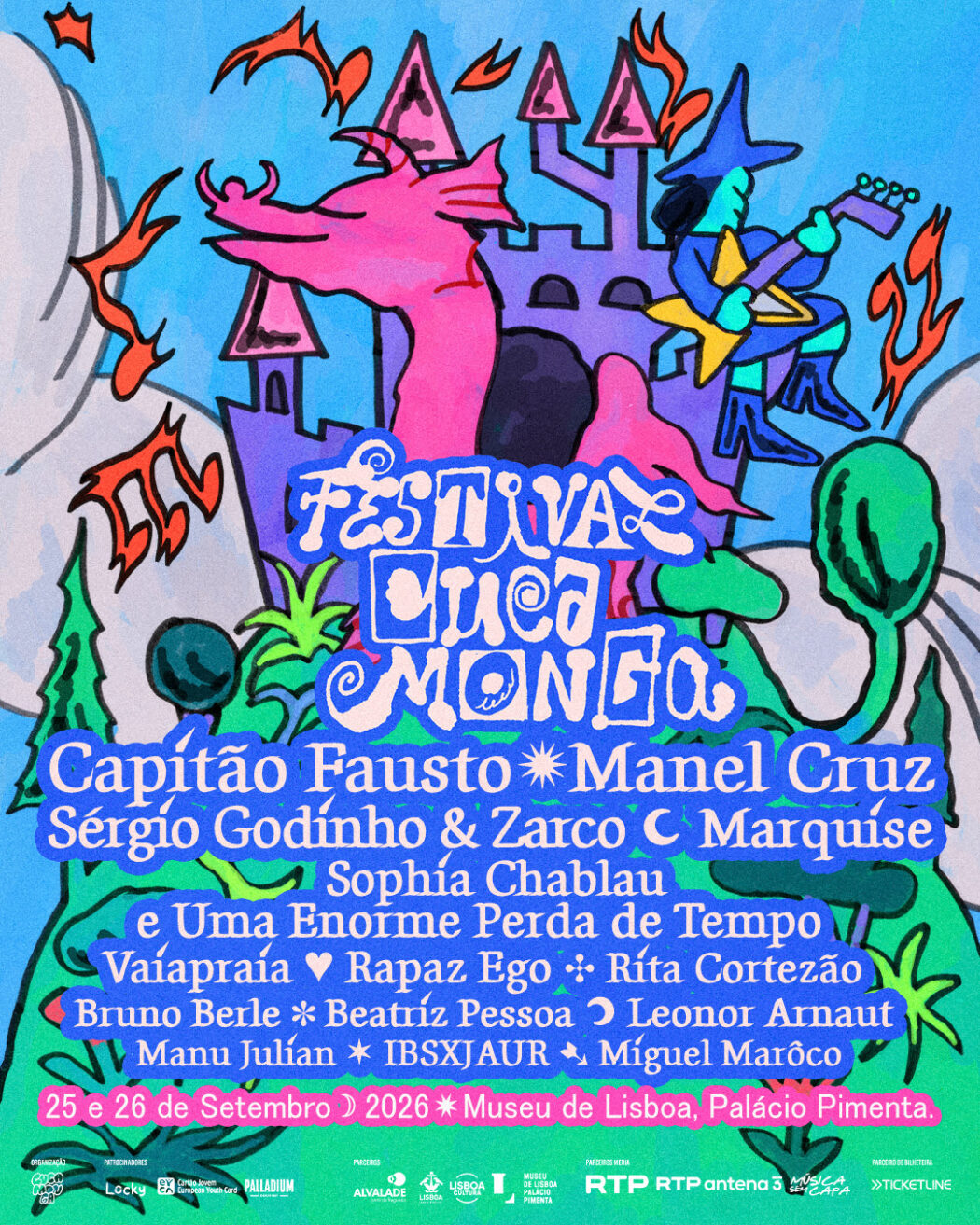 Festival Cuca Monga fecha cartaz 2026 - RDB | www.ruadebaixo.com